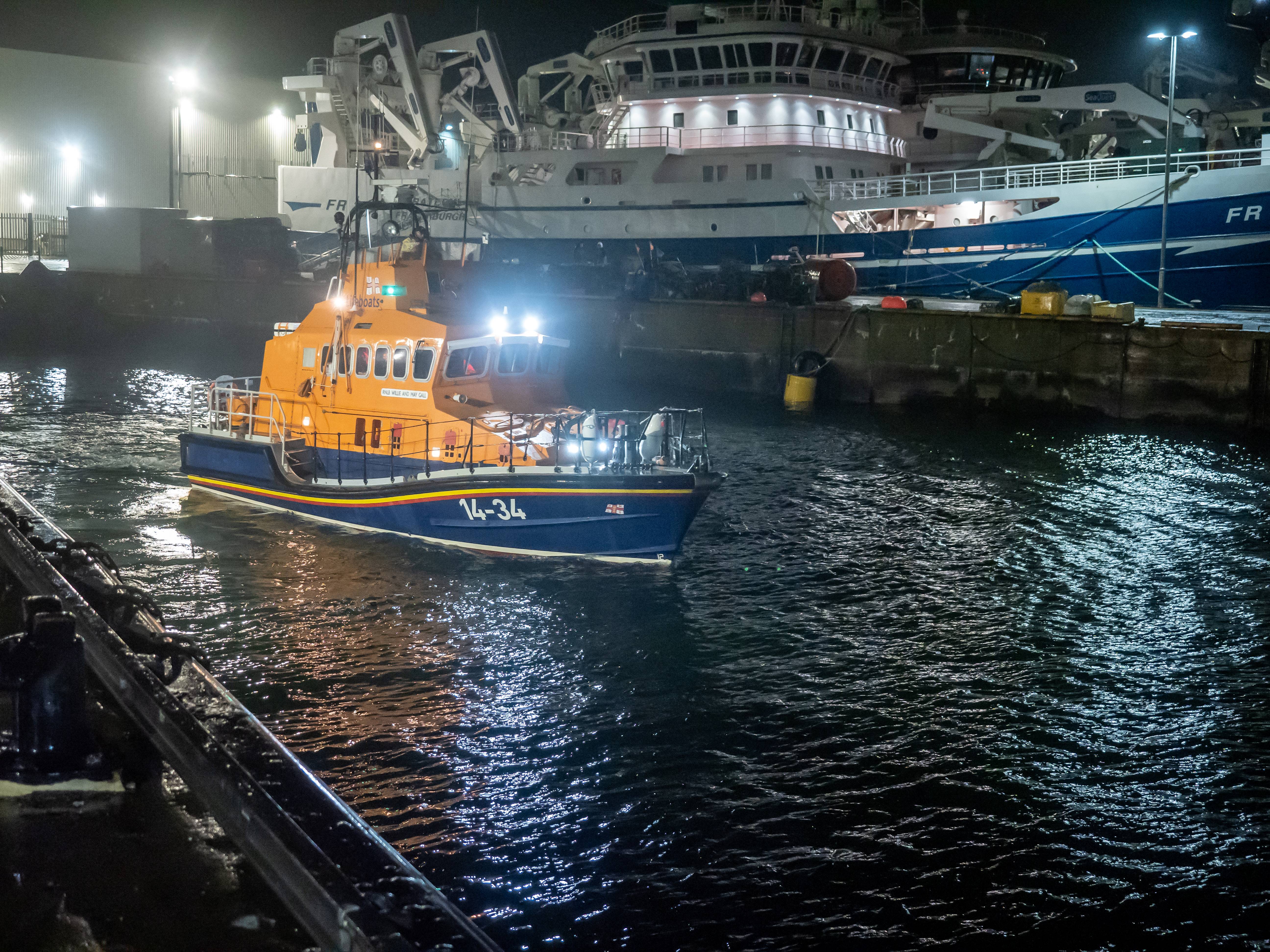 Fraserburgh RNLI volunteers join emergency services for missing person ...