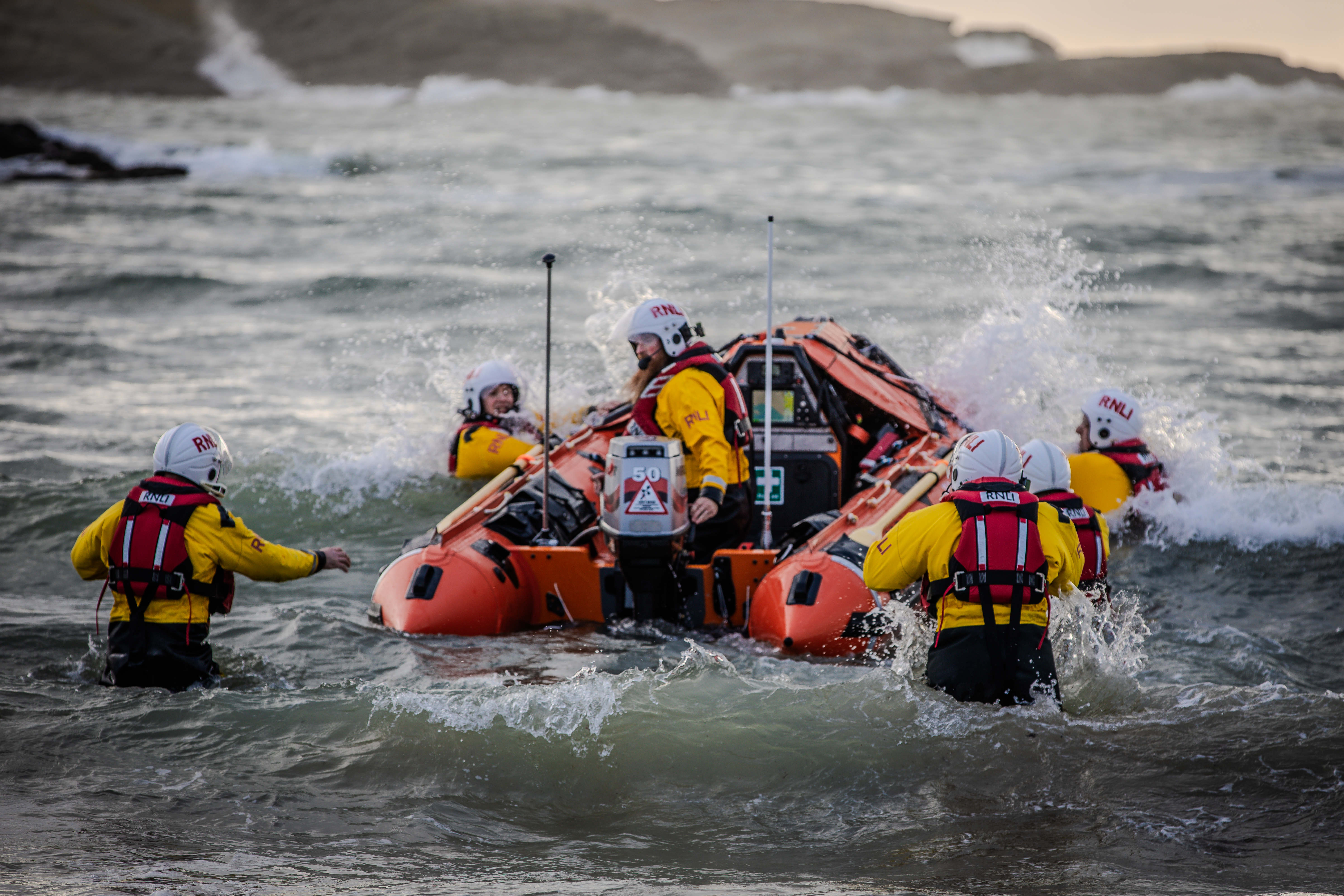 Trearddur Bay RNLI Welcomes New D Class Lifeboat: Clive and Imelda ...