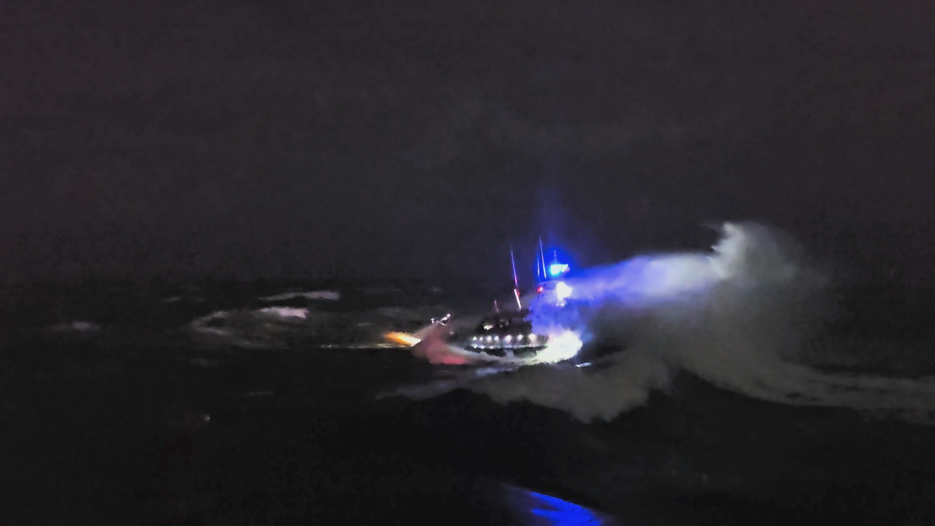 Girvan Lifeboat launches in stormy conditions on missing persons search ...
