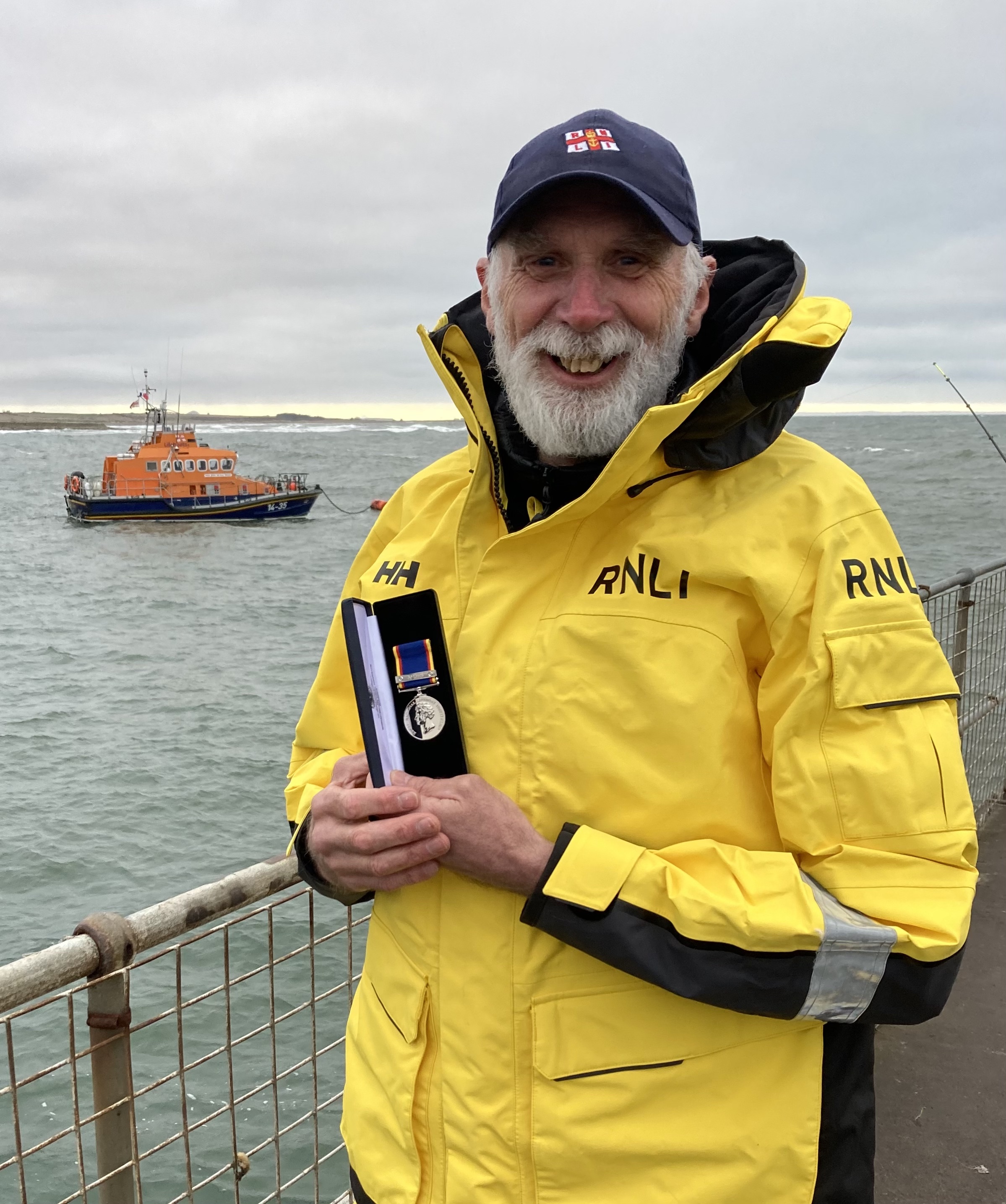 Alistair honoured for 30 years’ service to Dunbar RNLI | RNLI