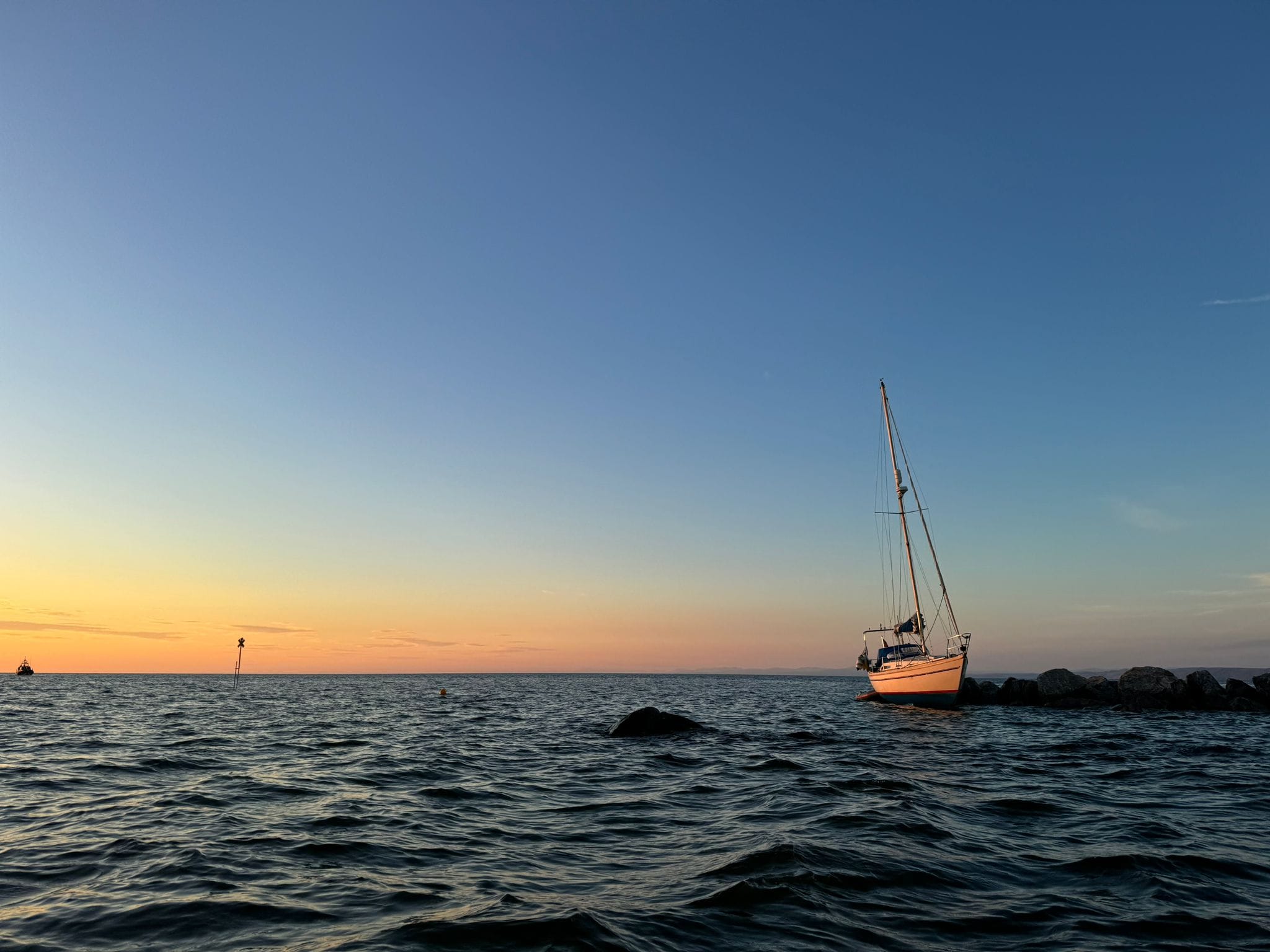 New Quay RNLI rescues sailor from stricken vessel during the summer ...