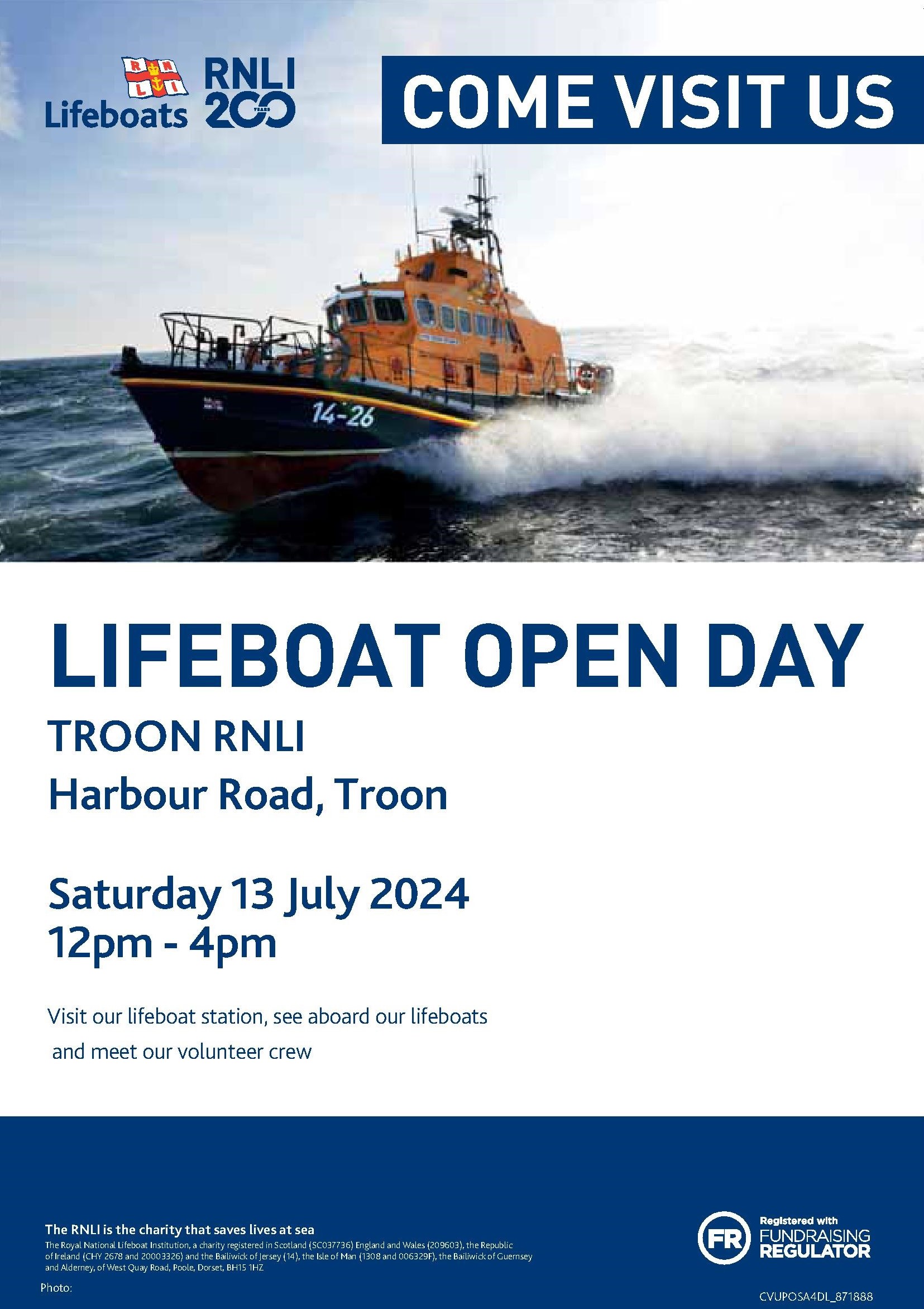 Troon RNLI Lifeboat Station Open Day | RNLI