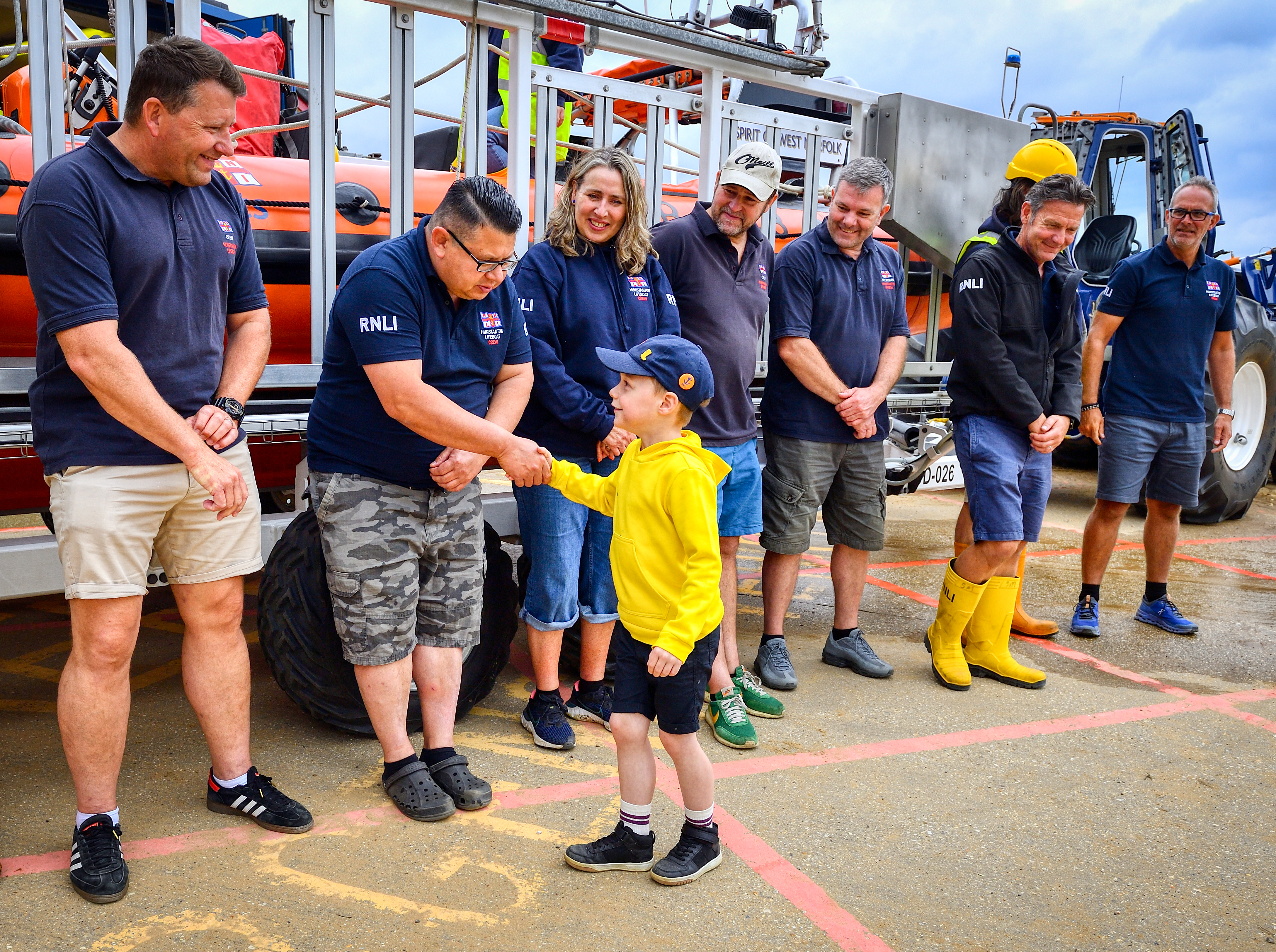 Seven-year-old supporter's 40-mile trek raised almost £3,000 for ...