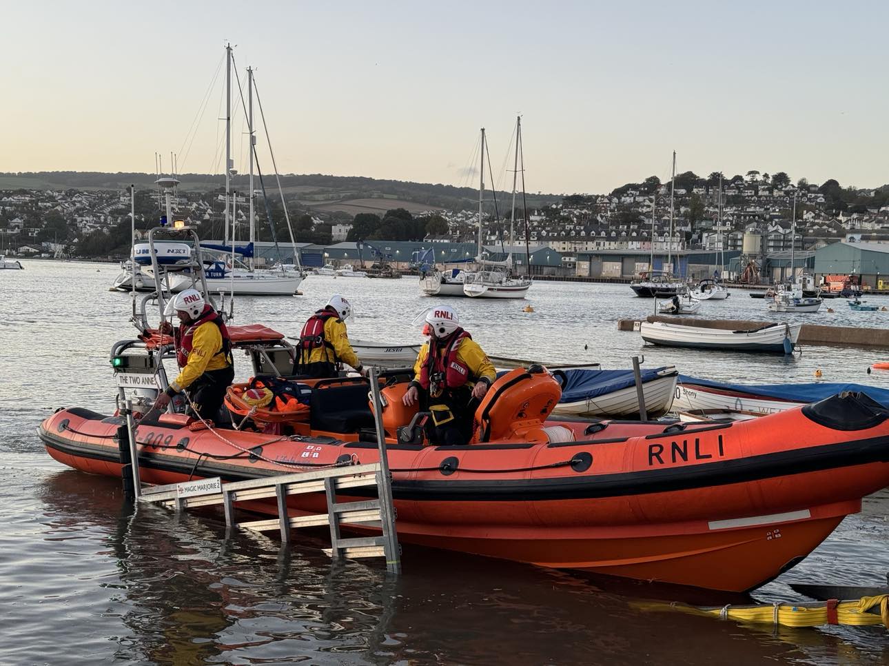Teignmouth Lifeboat The Two Annes retires from service | RNLI