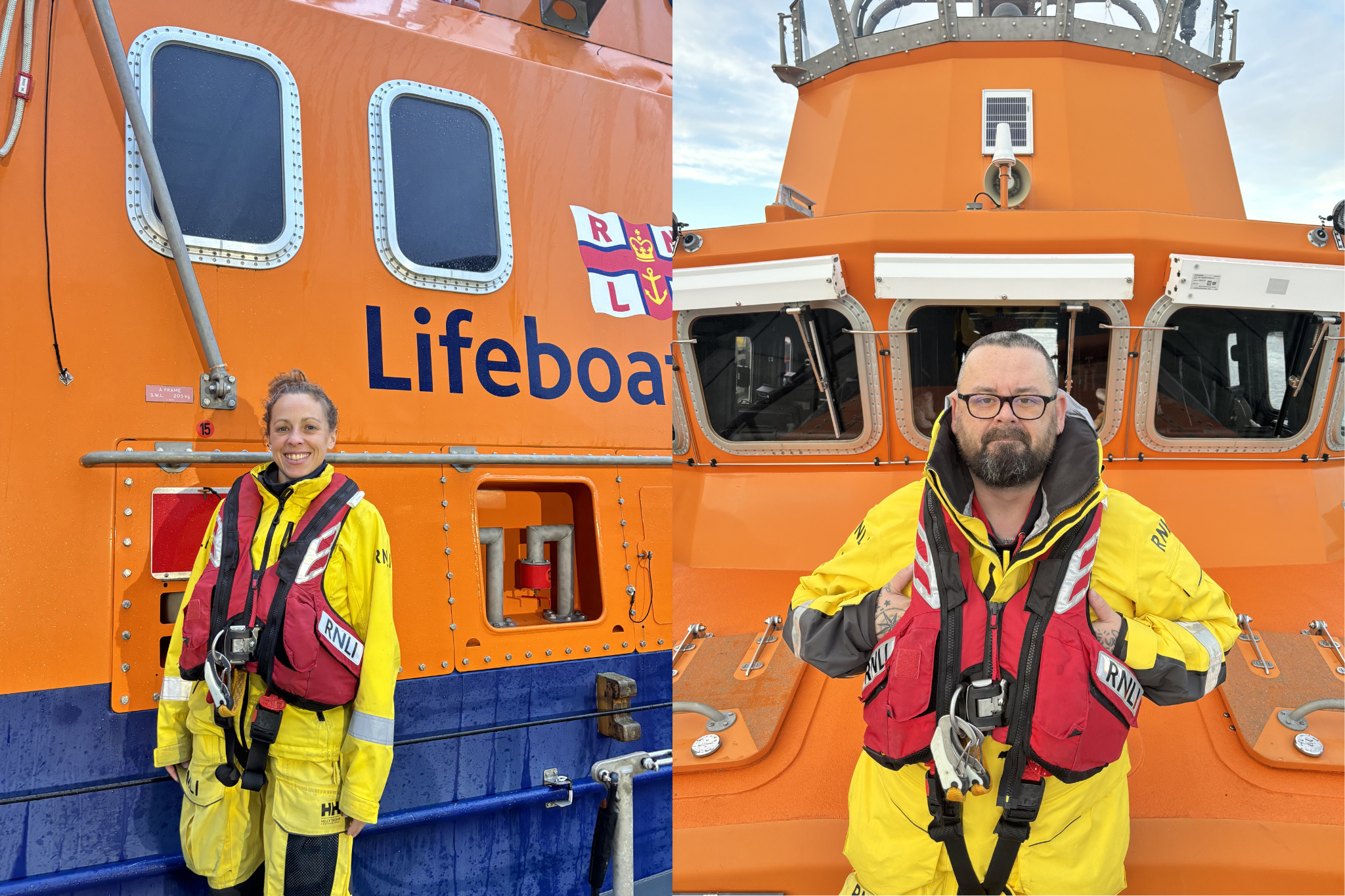 Successful volunteer pass outs for Newhaven RNLI lifeboat crew members ...