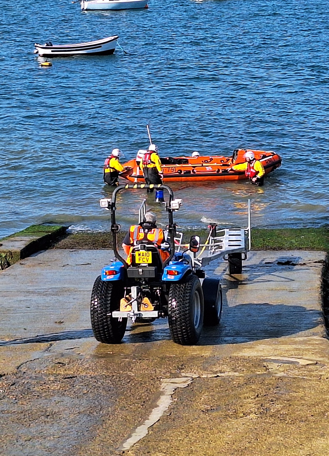 Training Assessment Turns Into A Shout For Holyhead RNLI | RNLI