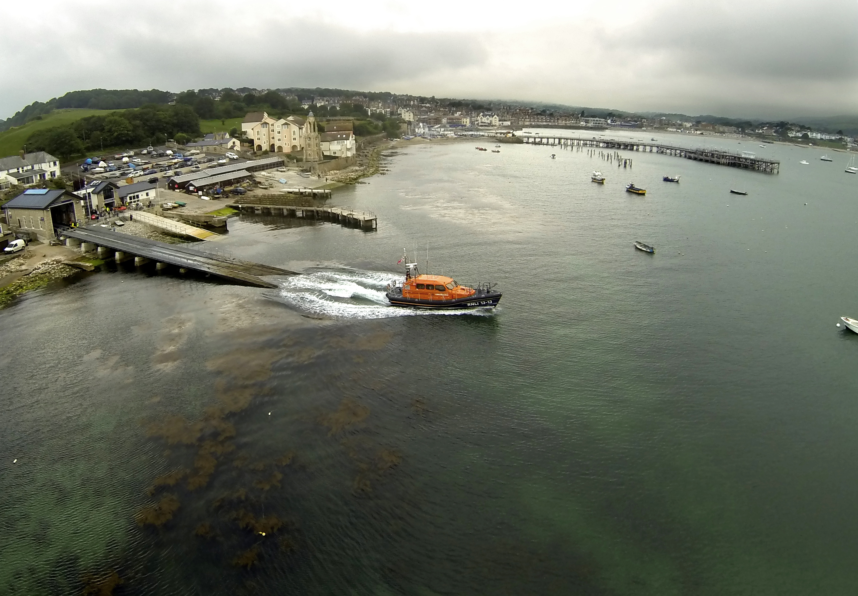 Swanage RNLI lifeboat station puts out its own Mayday to raise vital ...