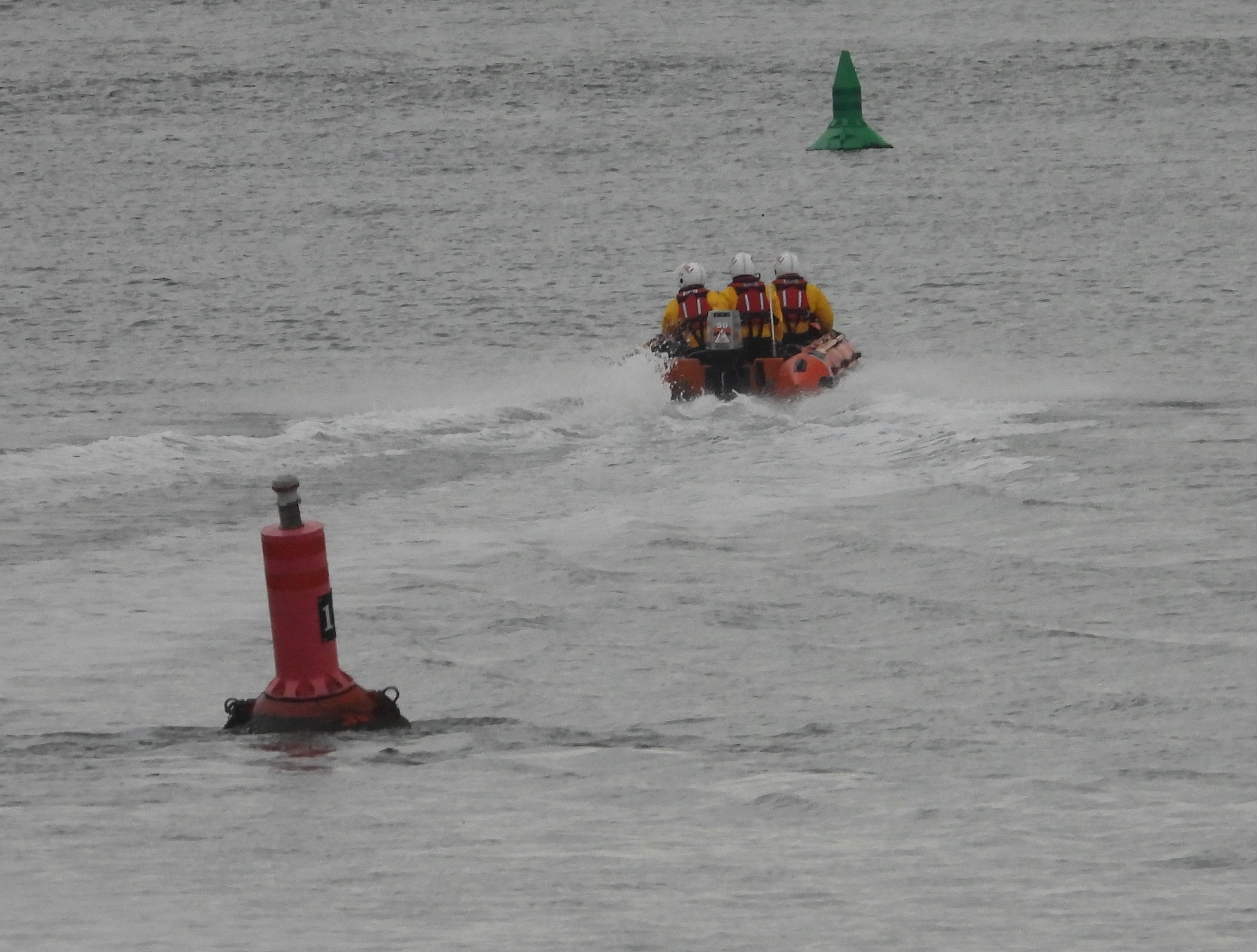 Wells RNLI inshore lifeboat tasked to assist two cut off by tide | RNLI