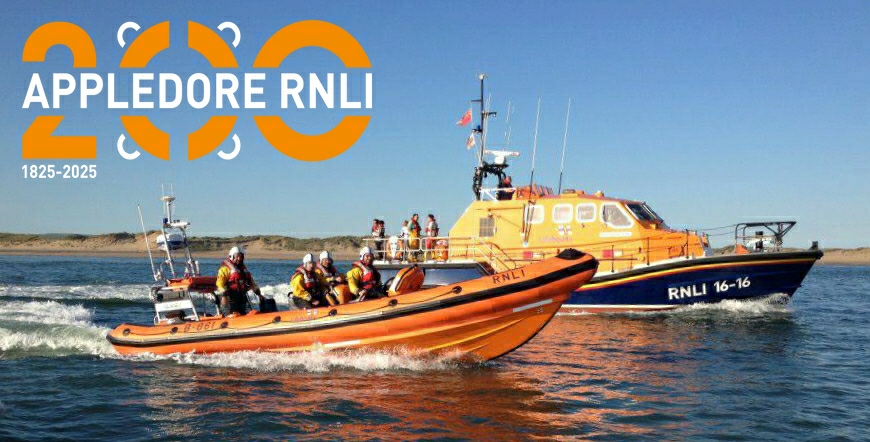 Appledore RNLI 200 Lifeboat Open Day - Sunday 4 May | RNLI