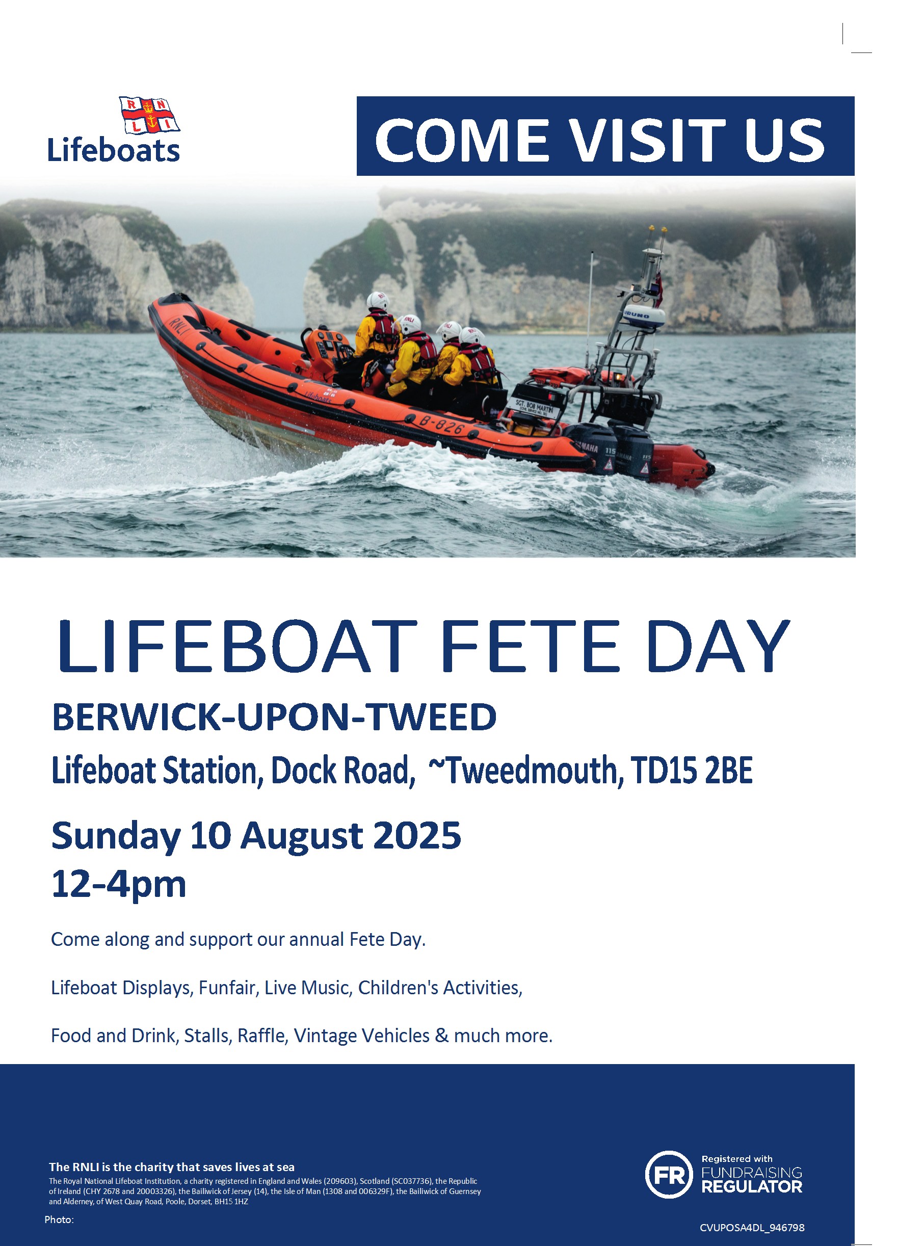 Berwick-upon-Tweed RNLI lifeboat fete day | RNLI