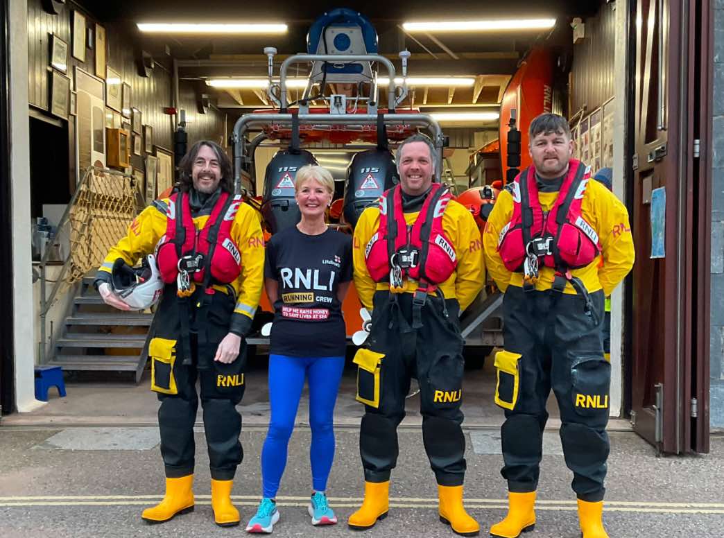Teignmouth RNLI visits team volunteer sets sights on 2025 London ...