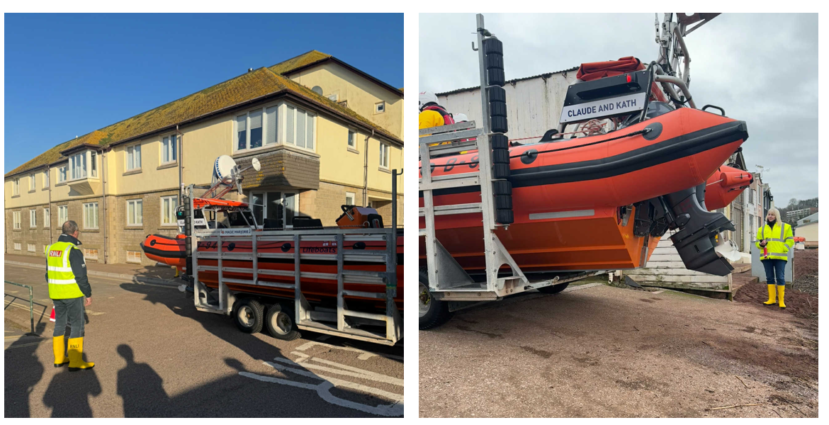Two volunteers qualify as RNLI Shore Crew at Teignmouth Lifeboat ...