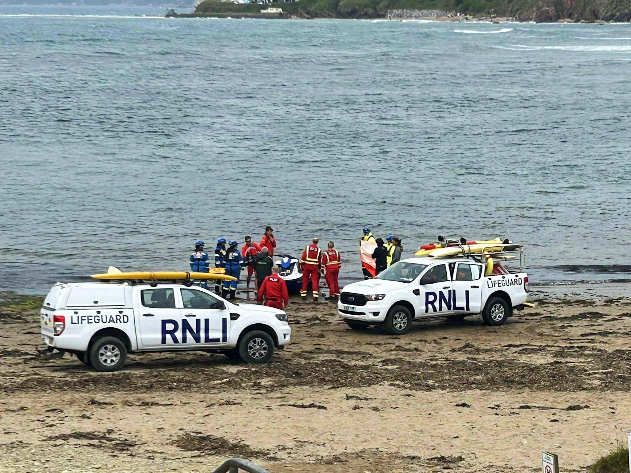 RNLI lifeguards respond to medical emergency at Bantham beach | RNLI