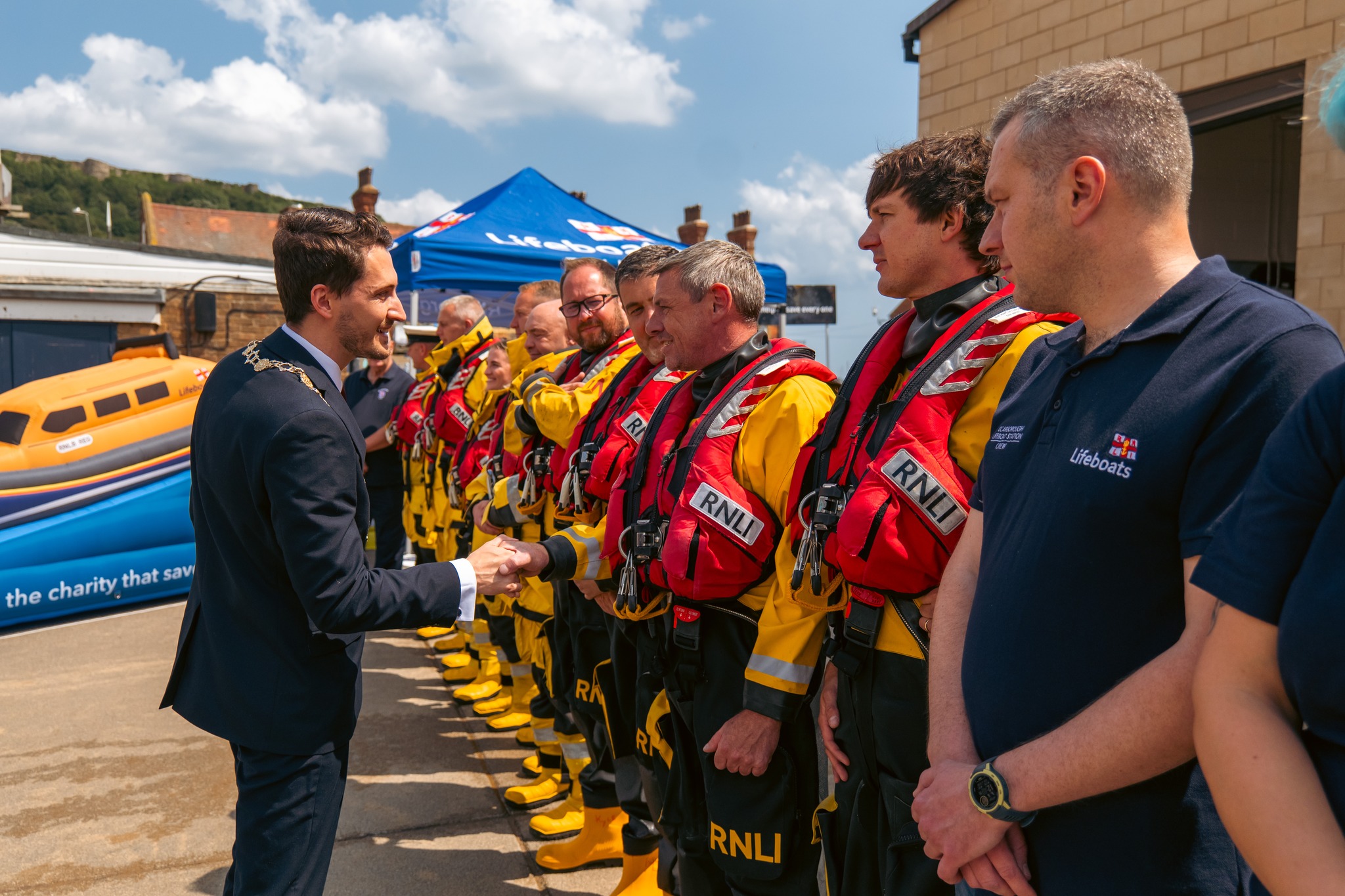 Four callouts during a well attended 2025 open day for Scarborough RNLI ...