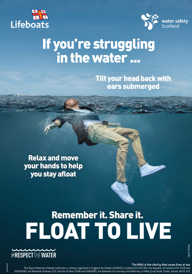 RNLI in Scotland says Float to Live | RNLI