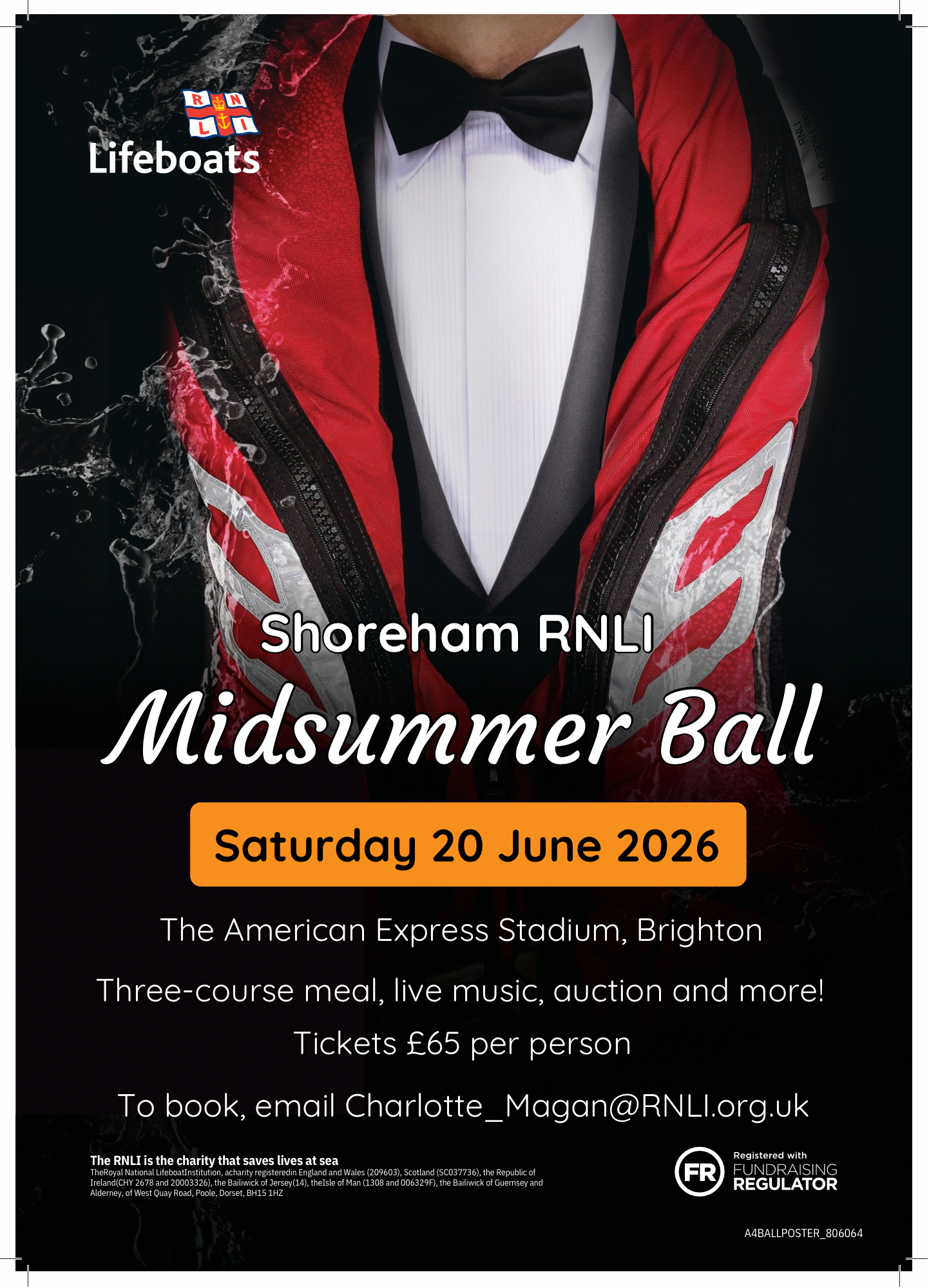 Shoreham RNLI invites supporters to its Midsummer Ball 2026 | RNLI