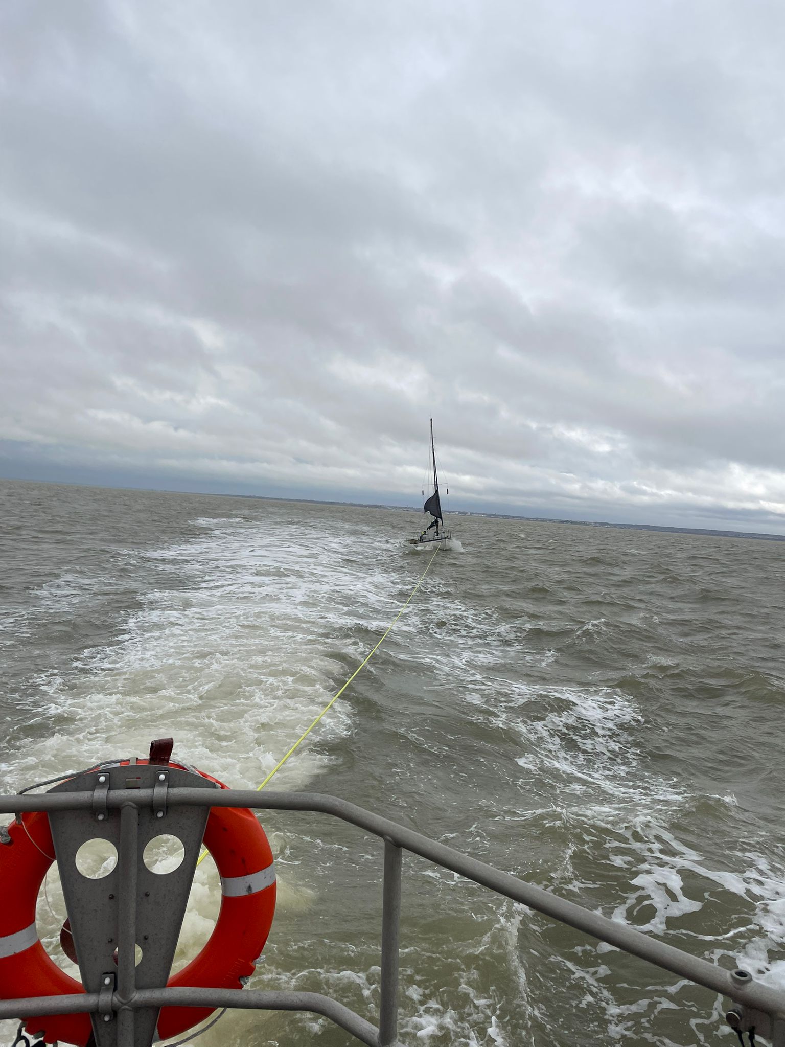 RNLI Sheerness lifeboat launched to drifting yacht near busy shipping ...