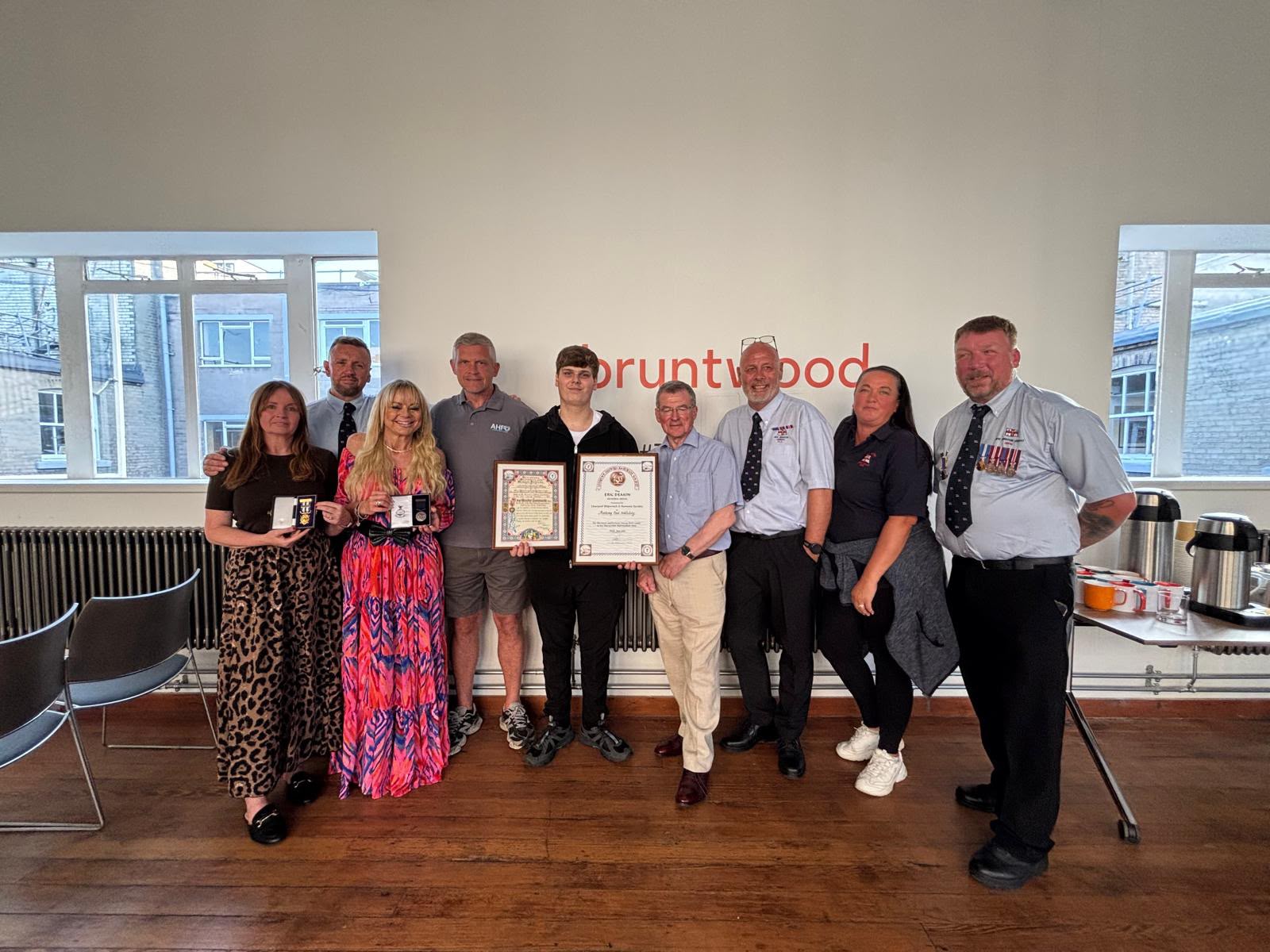 Prestigious award for brave New Brighton teen | RNLI
