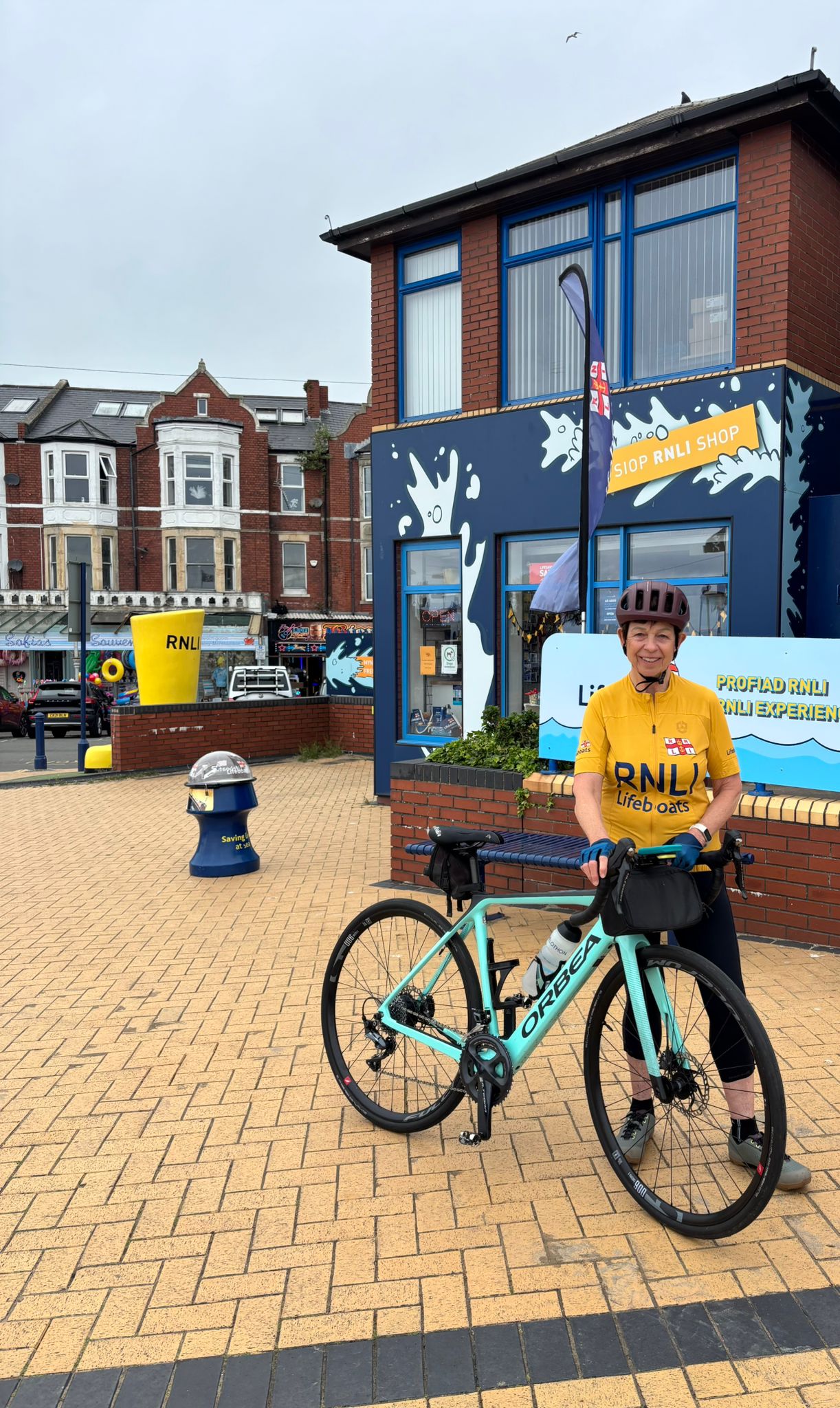 Barry Dock RNLI volunteer tackles tough cycling challenge in Europe | RNLI
