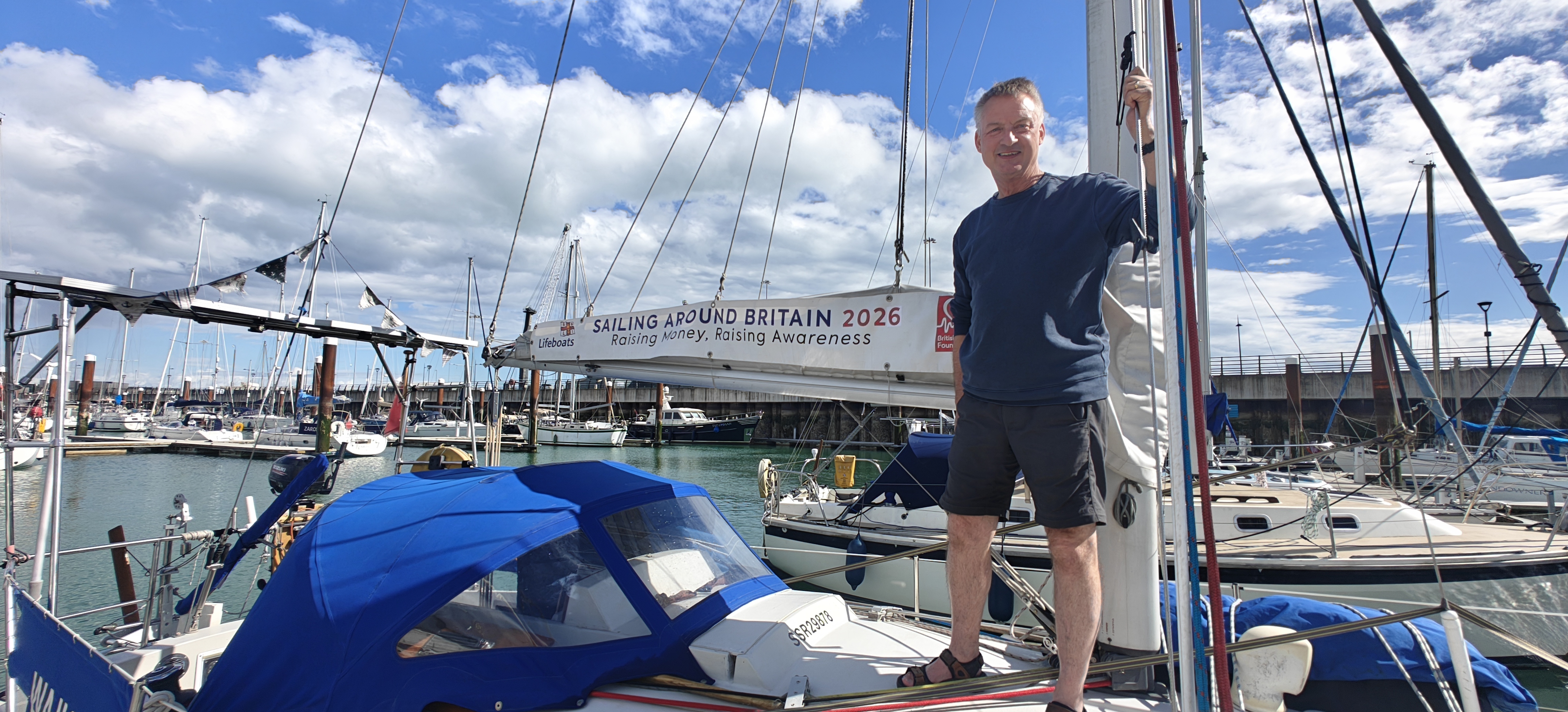 Intrepid sailor on solo voyage raising funds for RNLI | RNLI