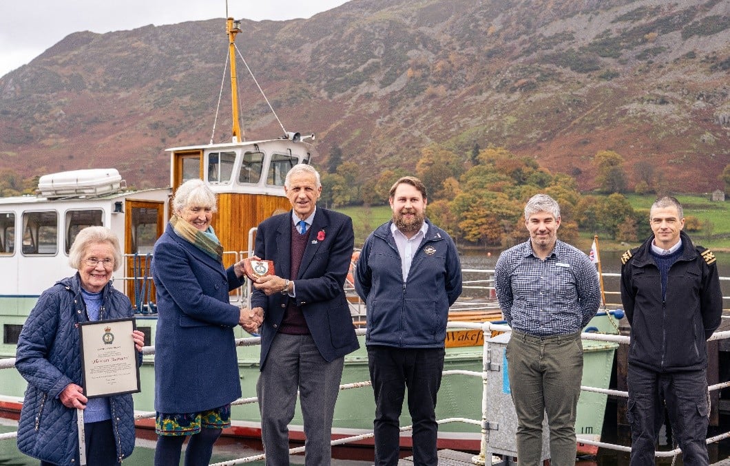 Long-serving Penrith RNLI fundraising volunteer honoured with BEM | RNLI