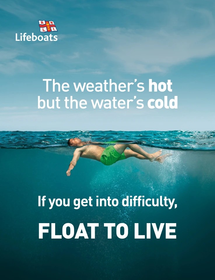 As temperatures rise - Berwick-upon-Tweed RNLI safety advice | RNLI