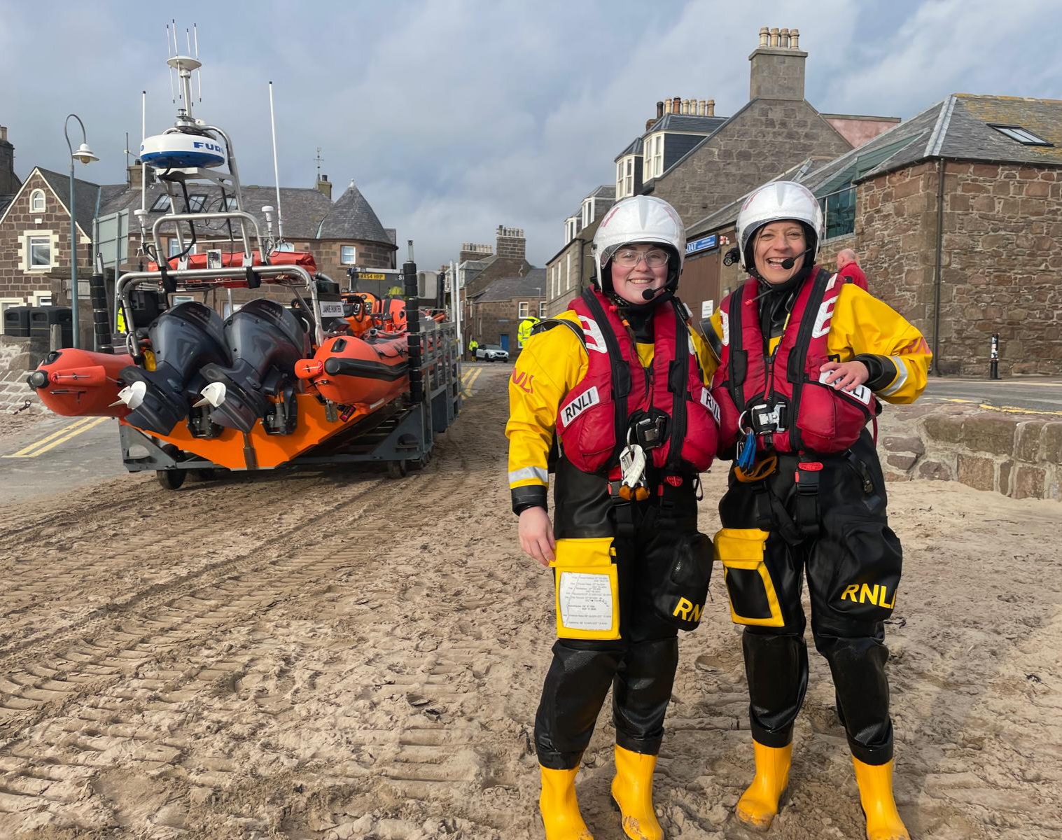Meet the women volunteering on Stonehaven RNLI’s shore and boat crew ...