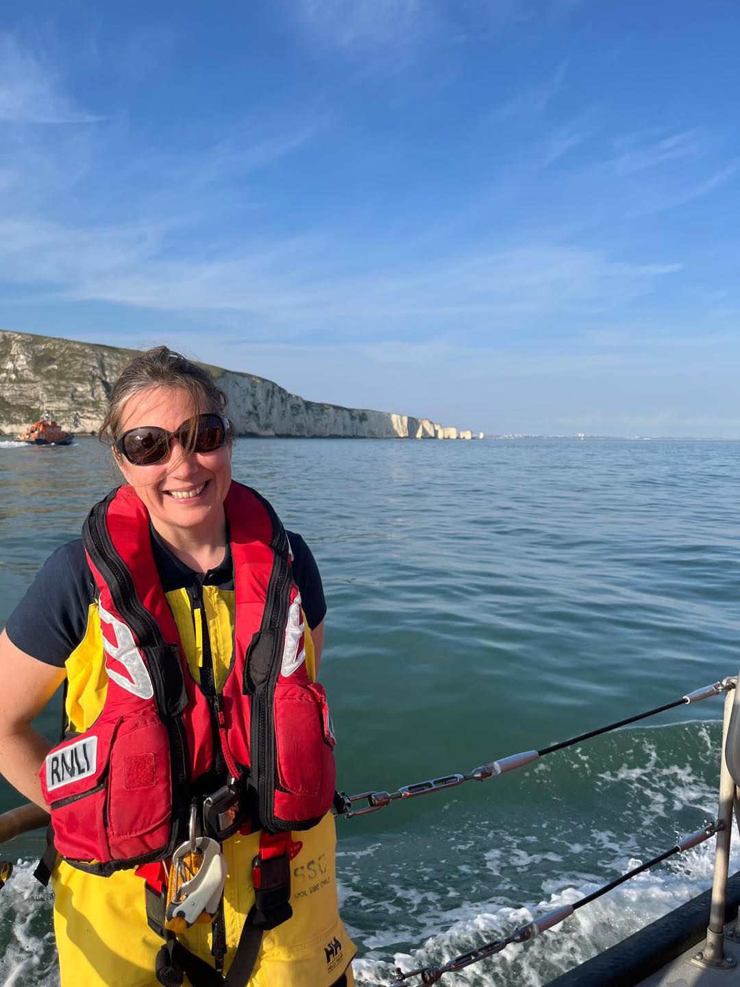 Troon lifeboat volunteer takes on the RNLI Mayday Mile | RNLI