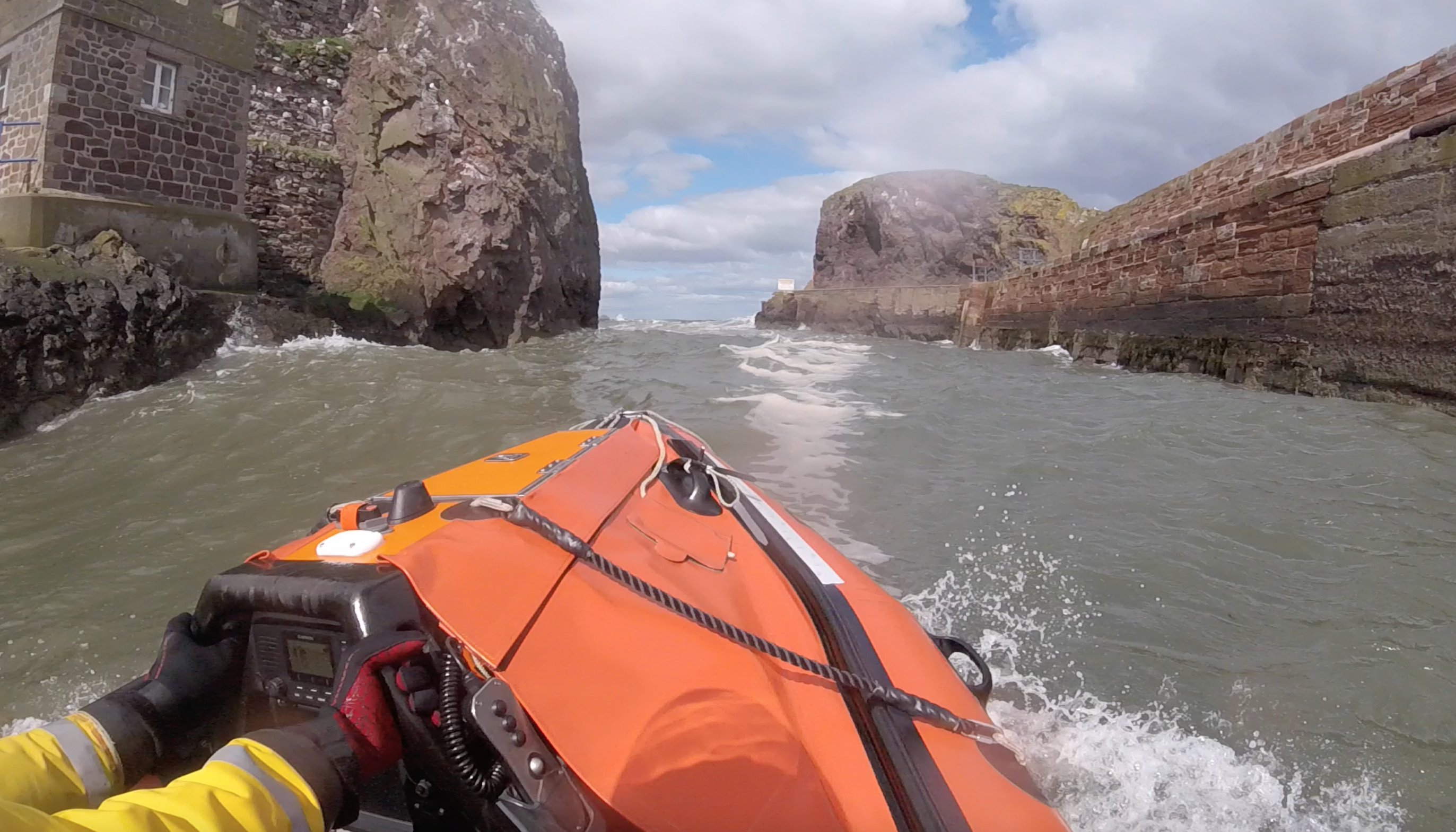 Rip current warning after Dunbar RNLI’s lifeboats launch to surfer in ...