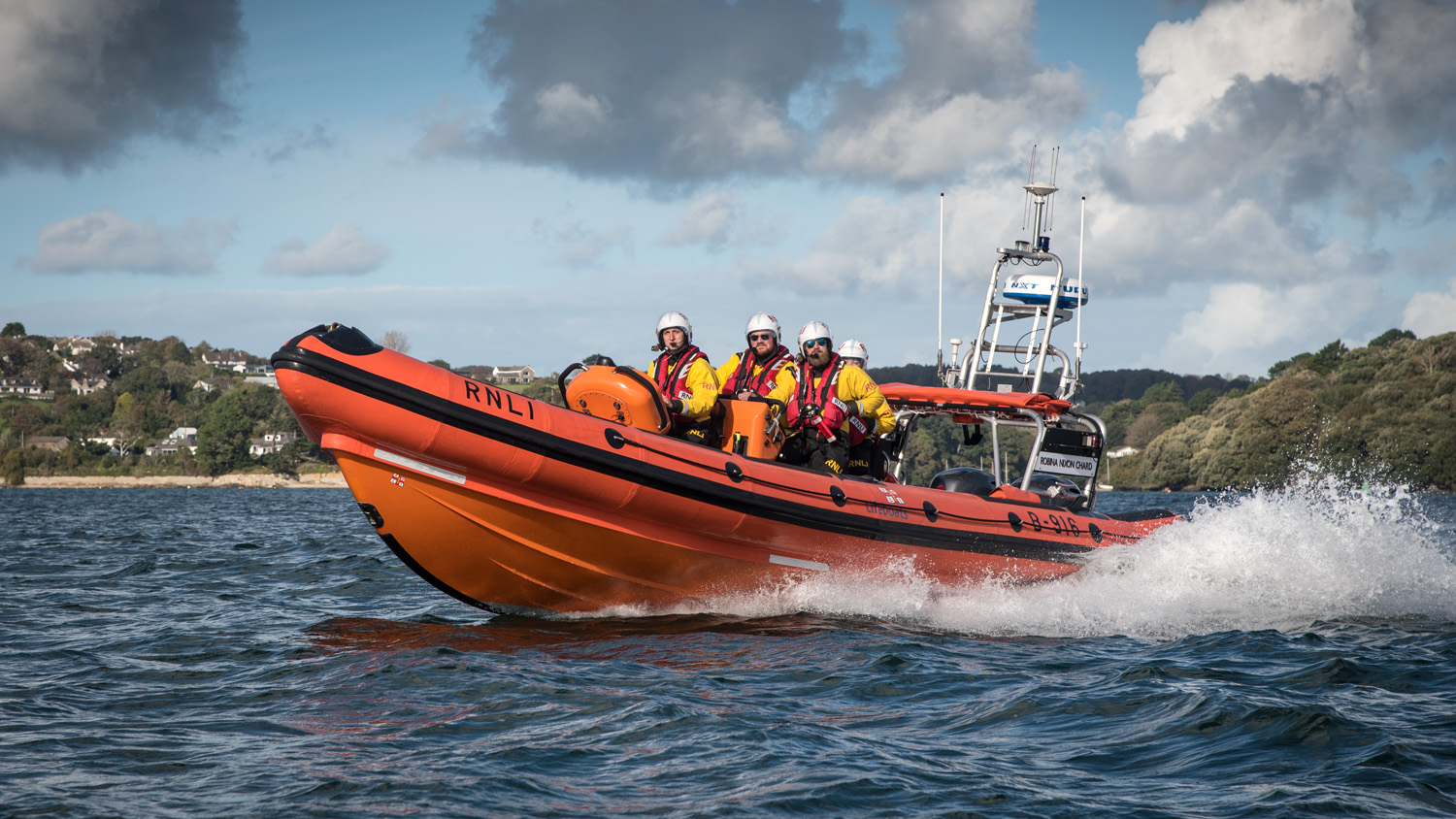 Find out more about Falmouth's lifeboats