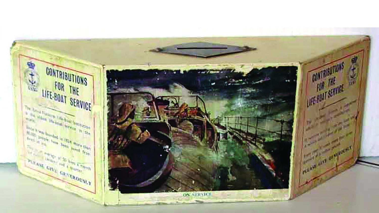 ‘For the benefit of the Life Boat Institution’