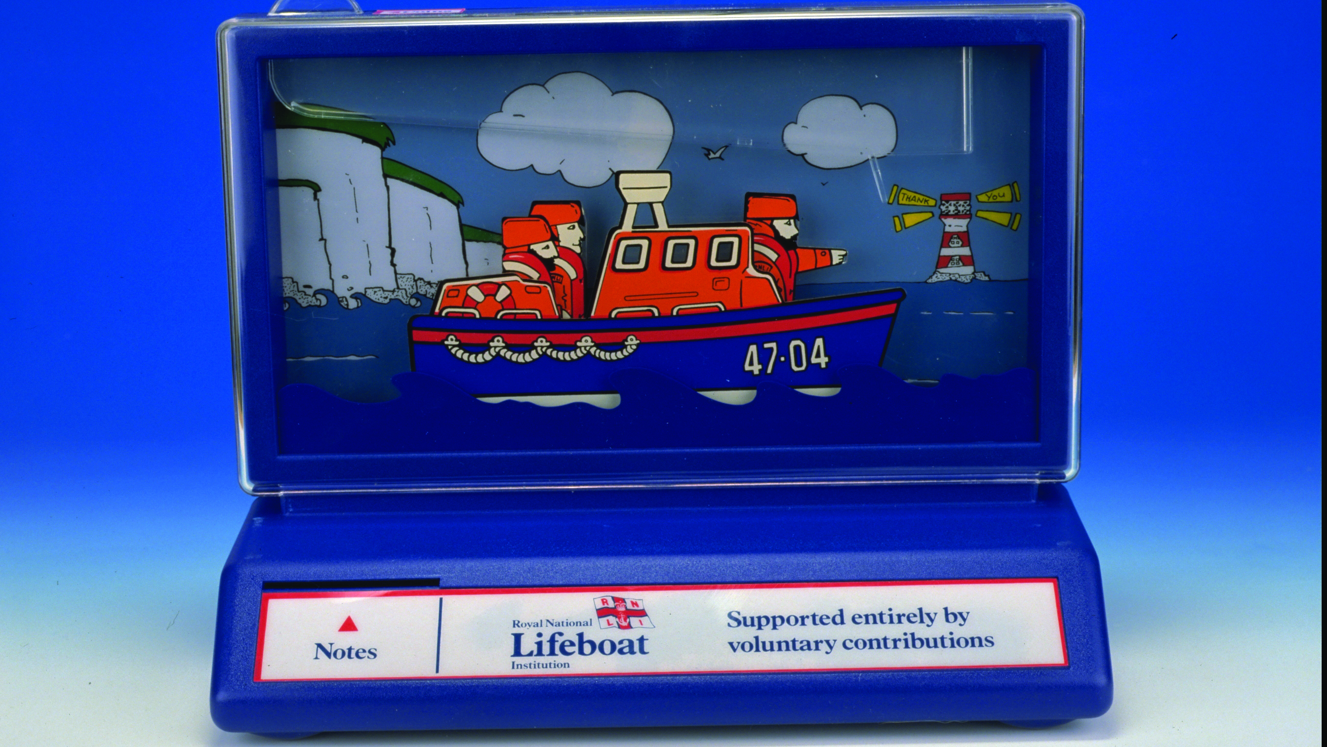 ‘For the benefit of the Life Boat Institution’
