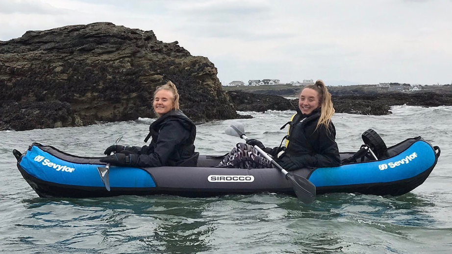 Courage in a chaotic sea: A kayaking family’s tale