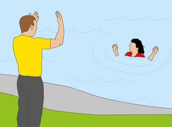 How to rescue someone from drowning